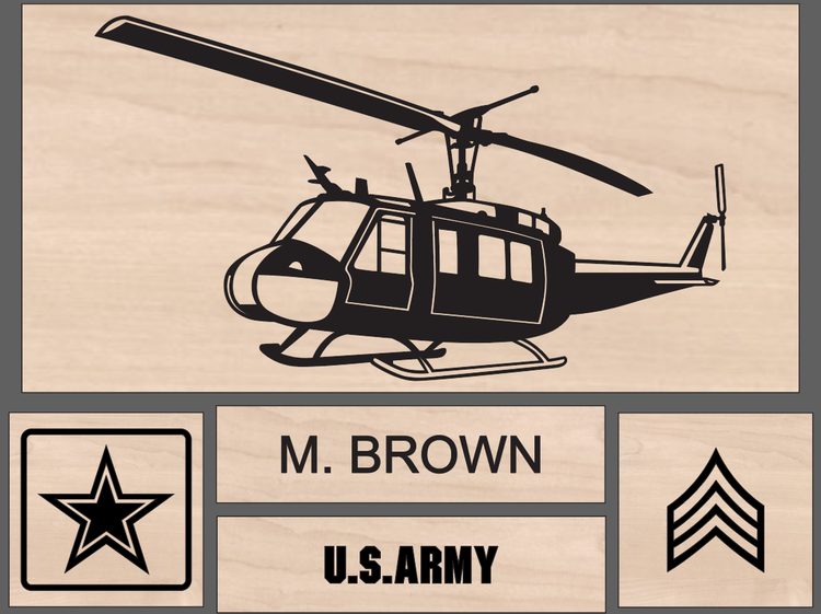 U.S. Army Starter Bundle | Personalized Legacy Art | Veteran-Owned